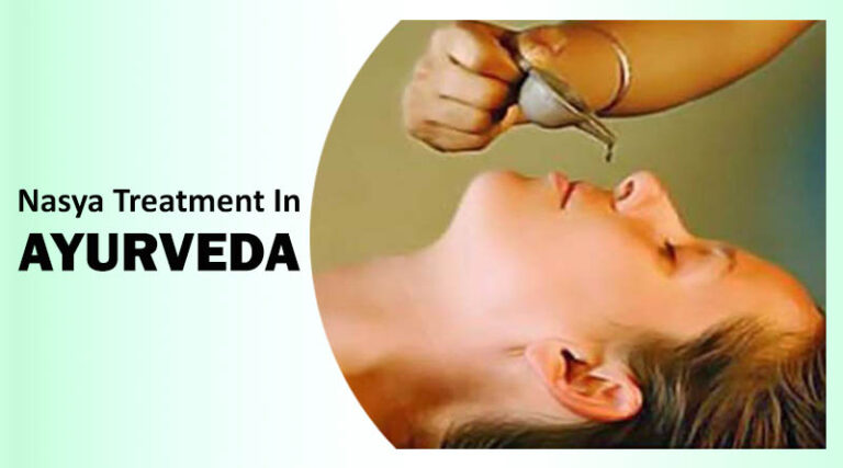 Nasya Treatment In Ayurveda